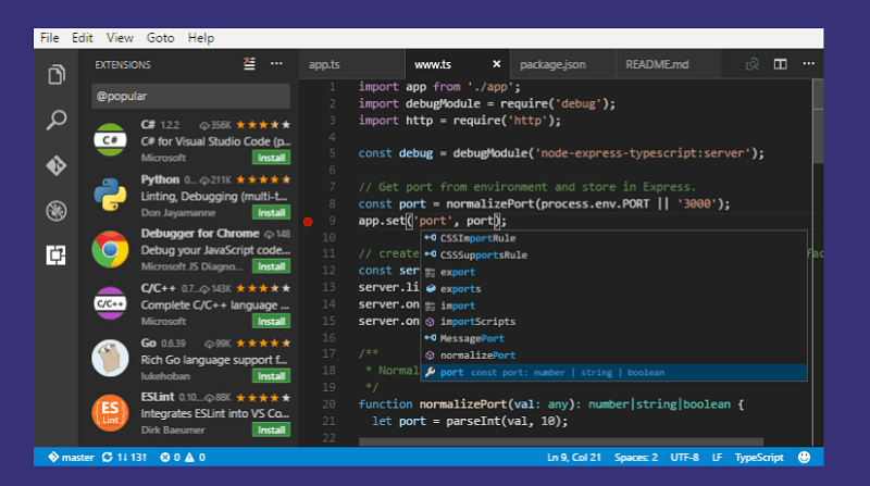 Los 6 mejores editores de código para programadores web