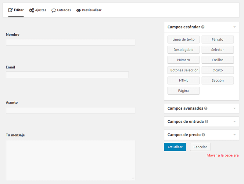 Los mejores plugins para crear formularios en WordPress